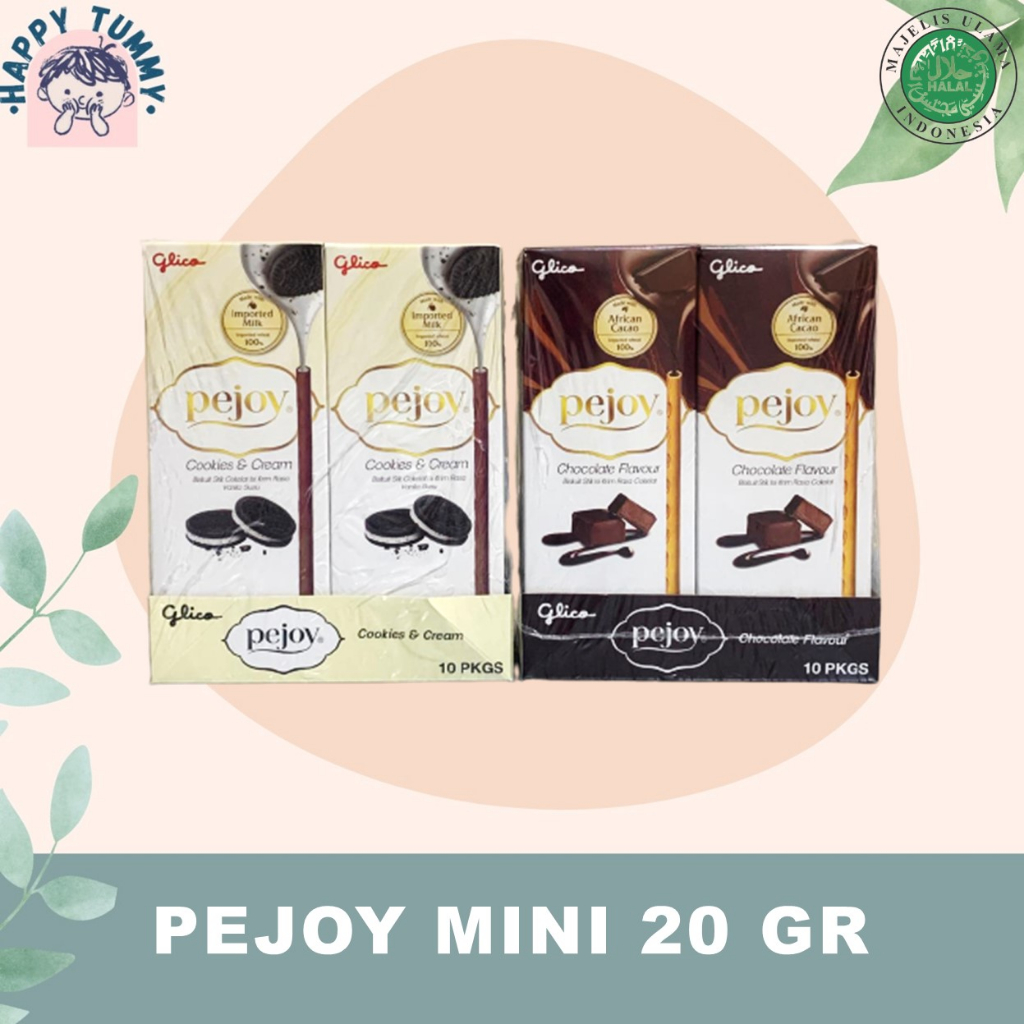 Jual Pejoy Glico Mini 20 gr. biskuit. BOX | Shopee Indonesia