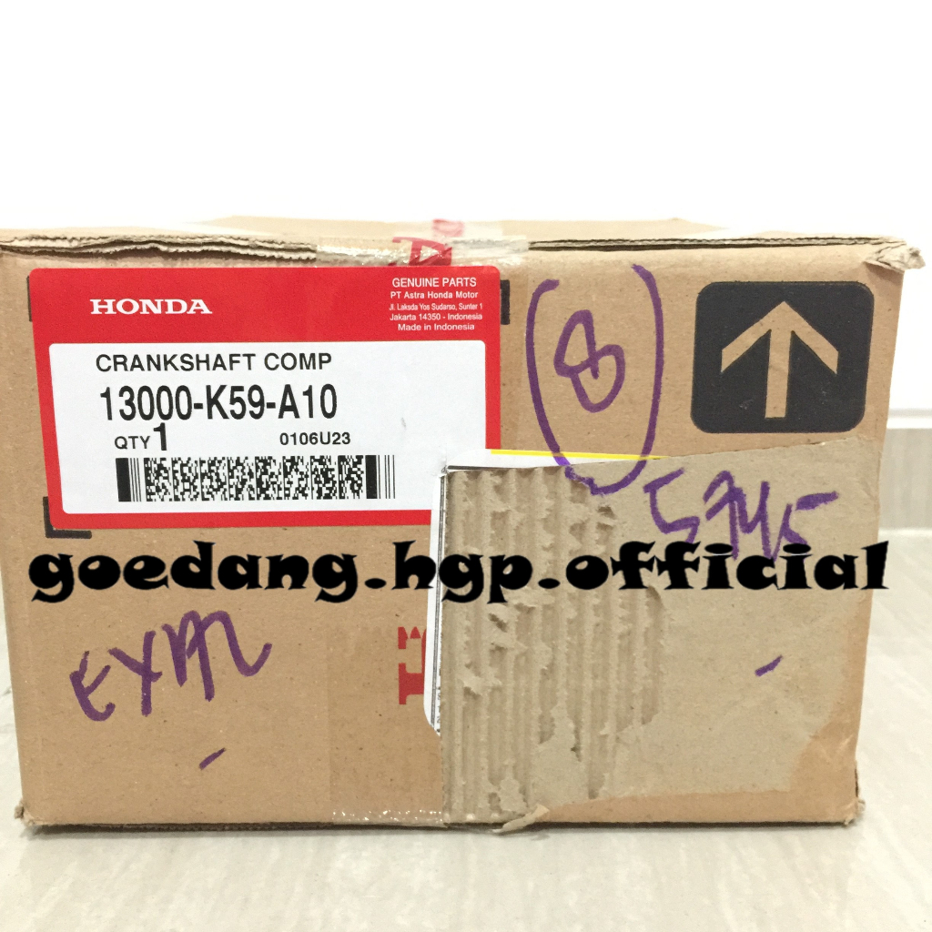 Jual Crankshaft Comp Kruk As VARIO 150 Old K59 ORIGINAL AHM 13000K59A10 ...
