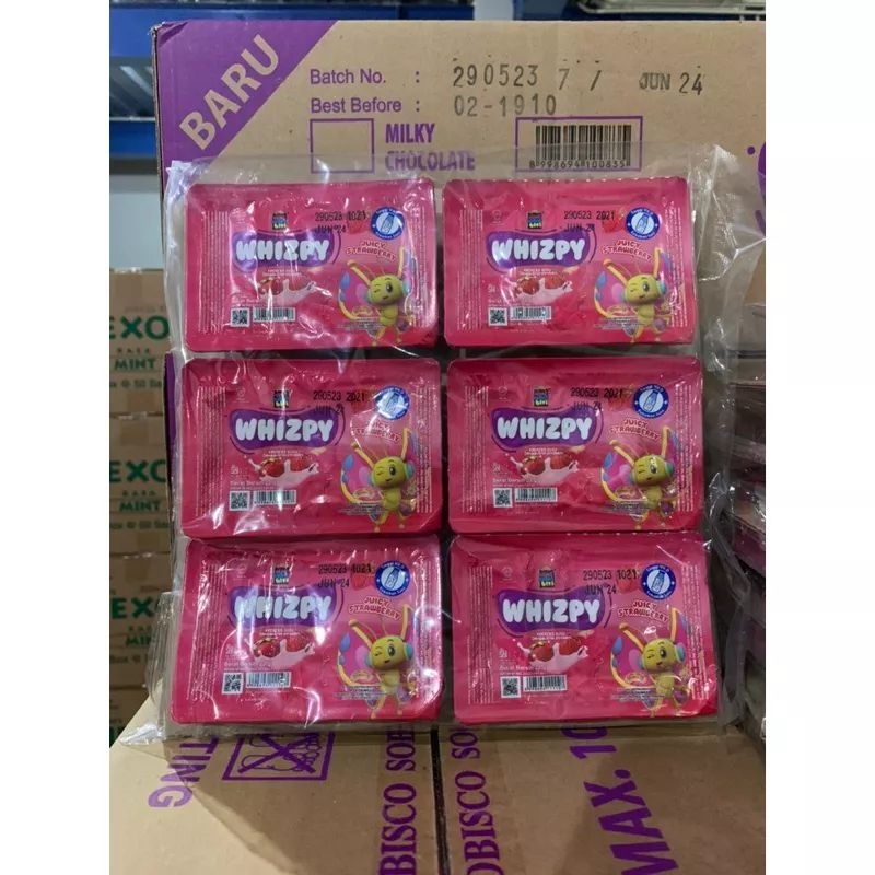 Jual Tini Wini Biti WHIZPY Biskuit Krekers Susu Dengan Krim isi 6 x 22 ...