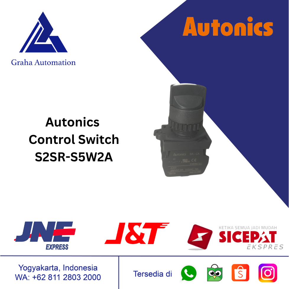 Jual Autonics Control Switch S2SR-S5W2A IP52 | Shopee Indonesia