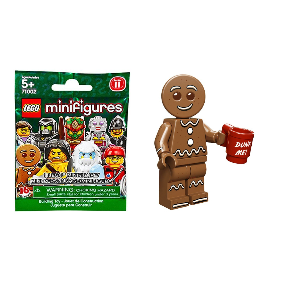 Jual [LEGO] Minifigure Series 11 - Gingerbread Man (MISP) | Shopee ...