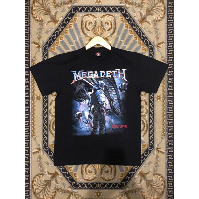 Jual Bootleg Thailand •MEGADETH DYSTOPIA• | Shopee Indonesia