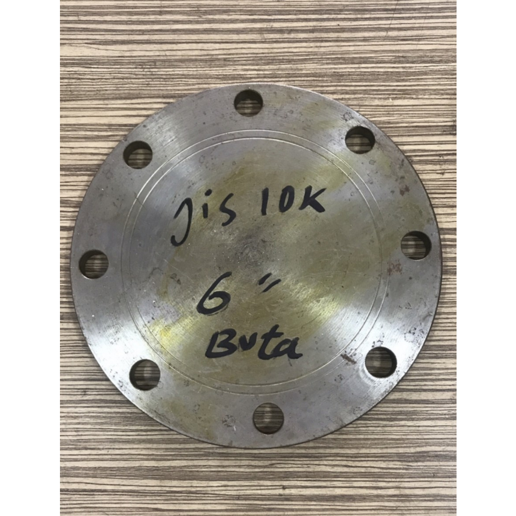 Jual 6" Blind Flange Jis 10k -6 inch Flange Buta jis 10 K (Besi) tutup ...
