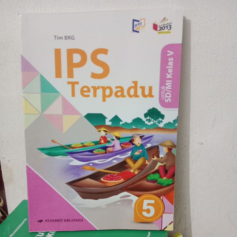 Jual buku ips terpadu SD kelas 5 penerbit erlangga | Shopee Indonesia