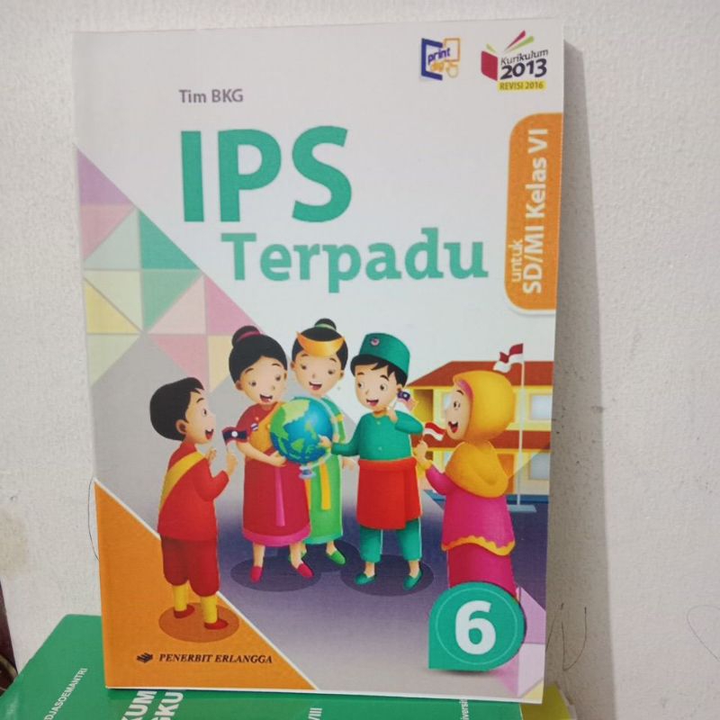 Jual buku ips terpadu SD kelas 6 penerbit erlangga | Shopee Indonesia