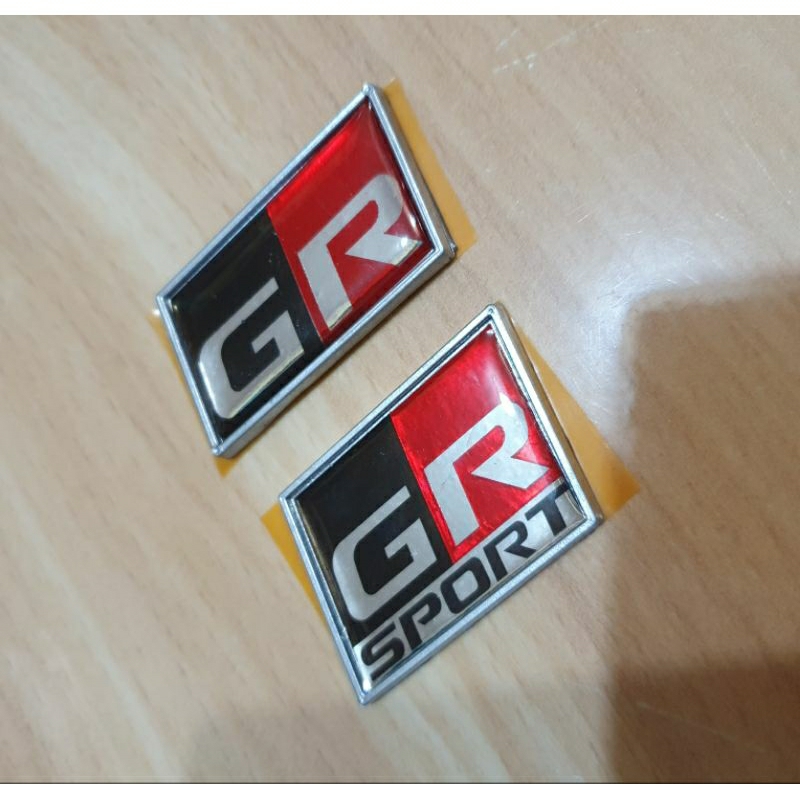 Jual EMBLEM GR SPORT GR TOYOTA AGYA AVANZA CALYA RAIZE VIOS YARIS ...