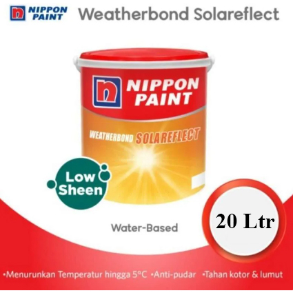 Jual Cat Tembok Dinding Weatherbond Solareflect Nippon Paint 1 Pail 20 ...