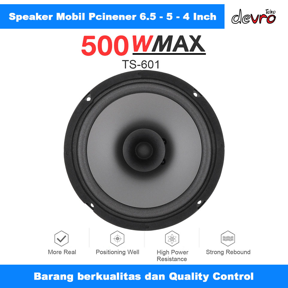 Jual Speaker Mobil HiFi 4 Inch 300W - 5 Inch 400W - 6.5 Inch 500W 1pcs ...