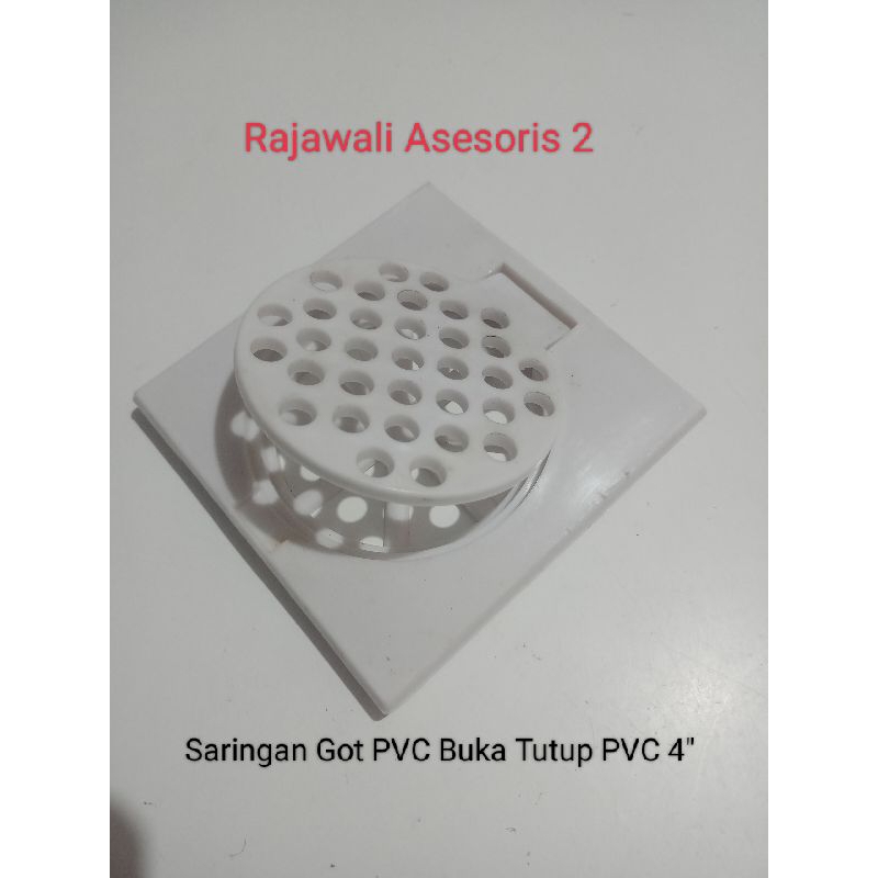 Jual Saringan Got PVC Buka Tutup / Afur Lantai Floor Drain PVC 4 Inch ...
