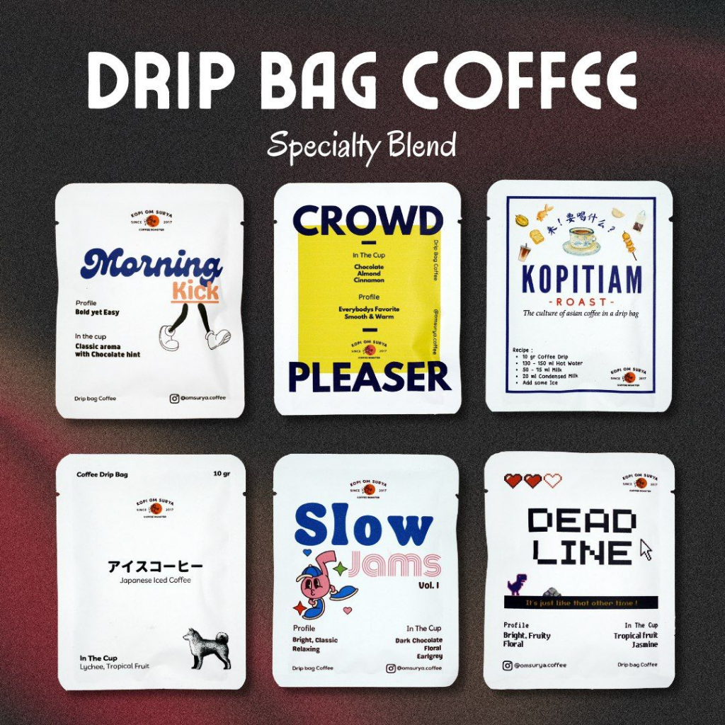 Jual Coffee Drip/ Kopi Drip Special Blend Series [1pcs] | Shopee Indonesia