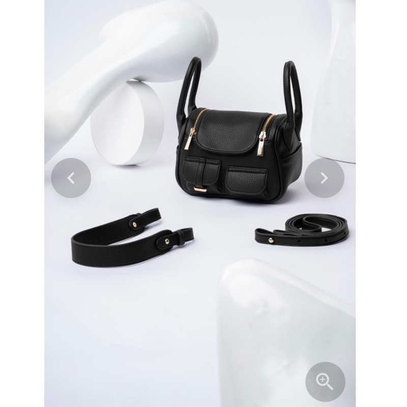 Jual MOSCOW BAG BLACK MINI BY LOCAL ID (Freebooked) | Shopee Indonesia