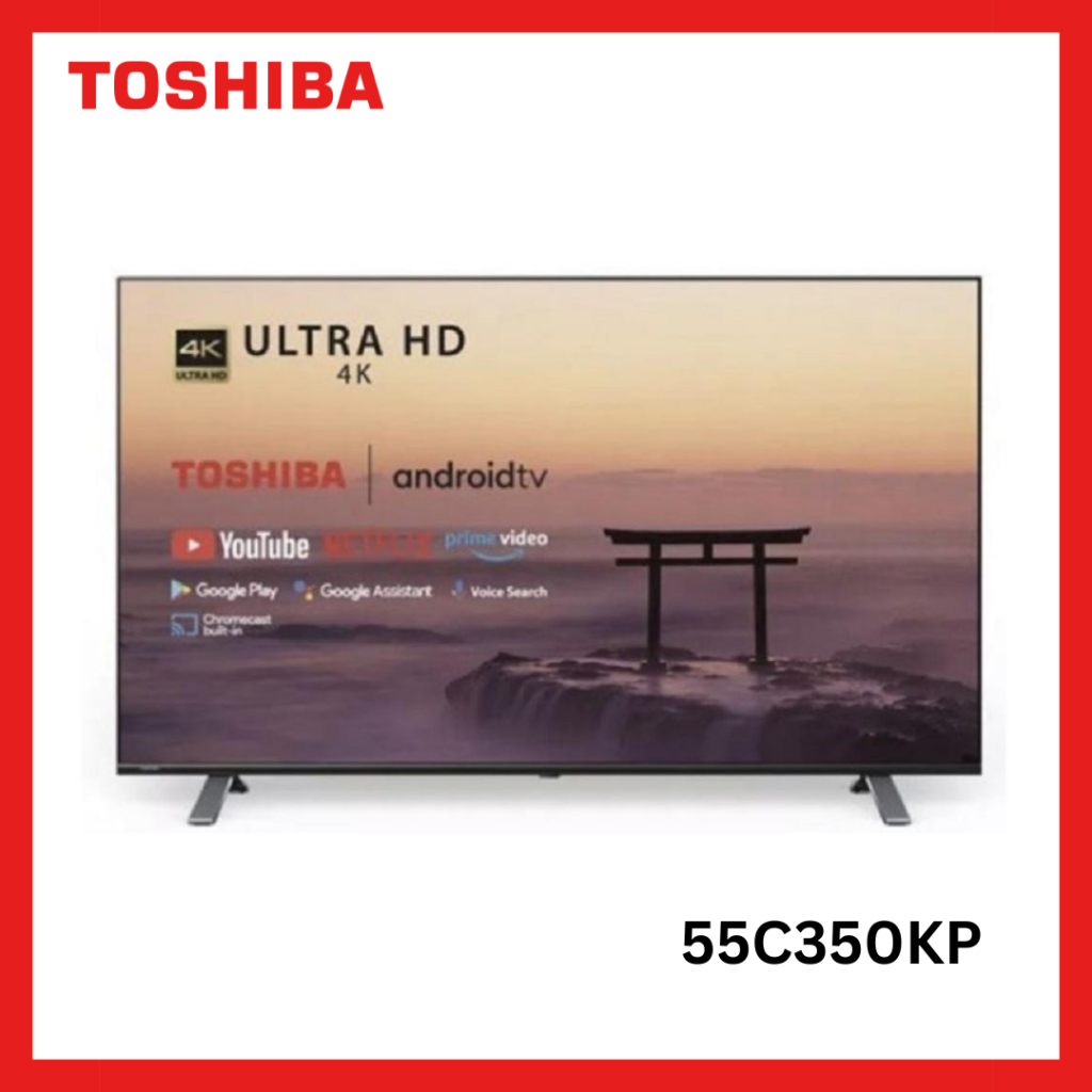Jual TOSHIBA 55C350KP ANDROID SMART TV UHD 4K HDR FREE BRACKET | Shopee Indonesia