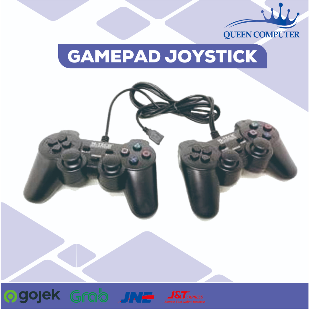 Jual GAMEPAD JOYSTICK USB DOUBLE STICK PS PC LAPTOP MTECH / M TECH for ...