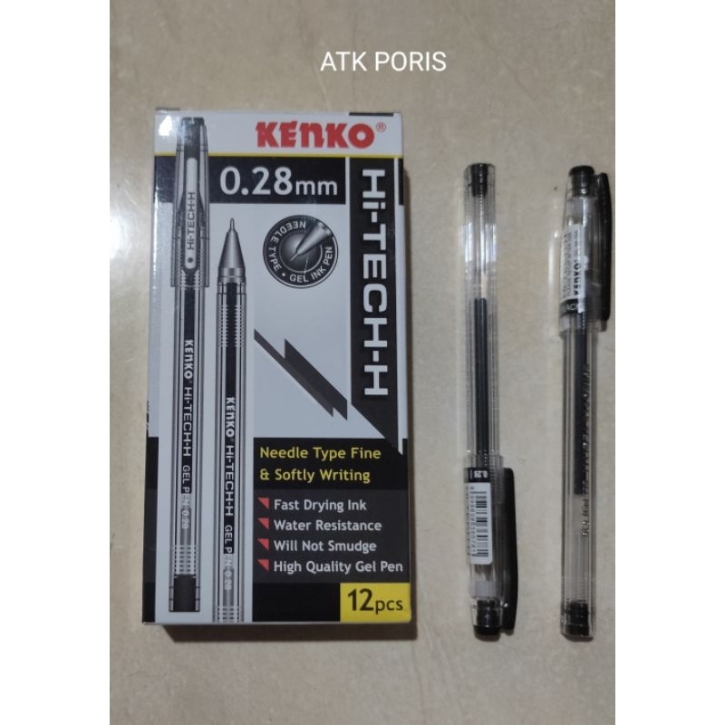 Jual Pulpen kenko Hi-tech 0,22mm/ Pena kenko gel hi-tech/ bolpoin kenko ...