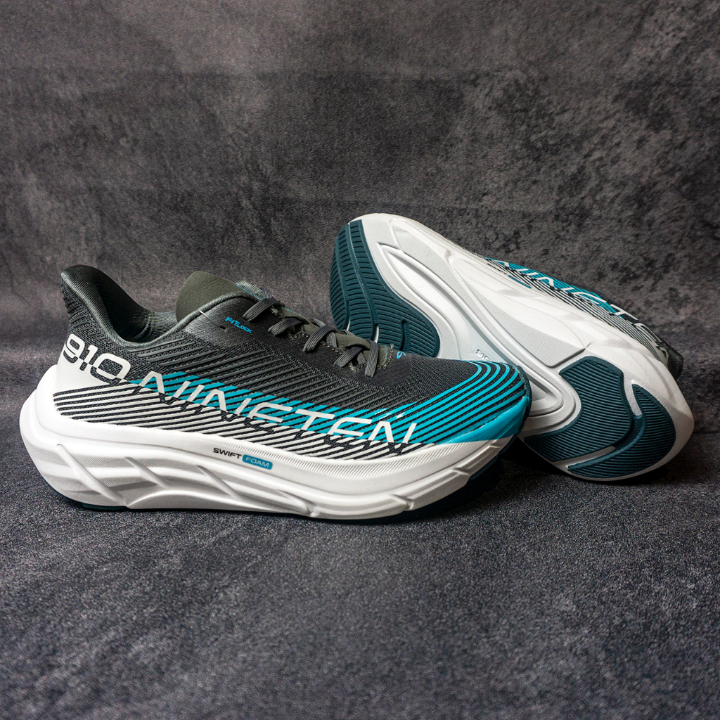 Jual Sepatu Running 910 Nineten Reishika Bolster (Abu/Tosca/Putih ...