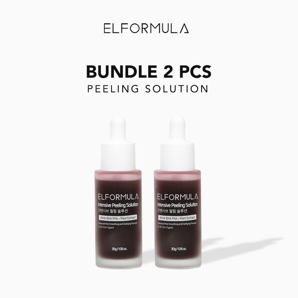 Jual ELFORMULA Bundle 2pcs Intensive Peeling Solution | Shopee Indonesia