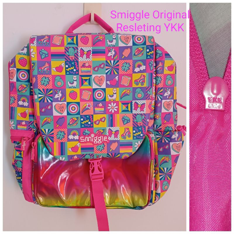 Jual Tas Sekolah Backpack Smiggle Original Glee Chelsea Backpack Anak ...