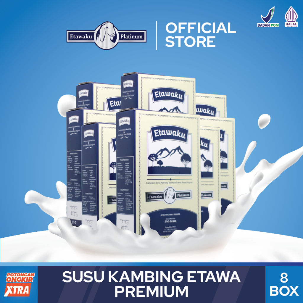 Jual Etawaku Susu Kambing Etawa Premium Solusi Sendi Tulang Dan Pernafasan Original 8 Box ...