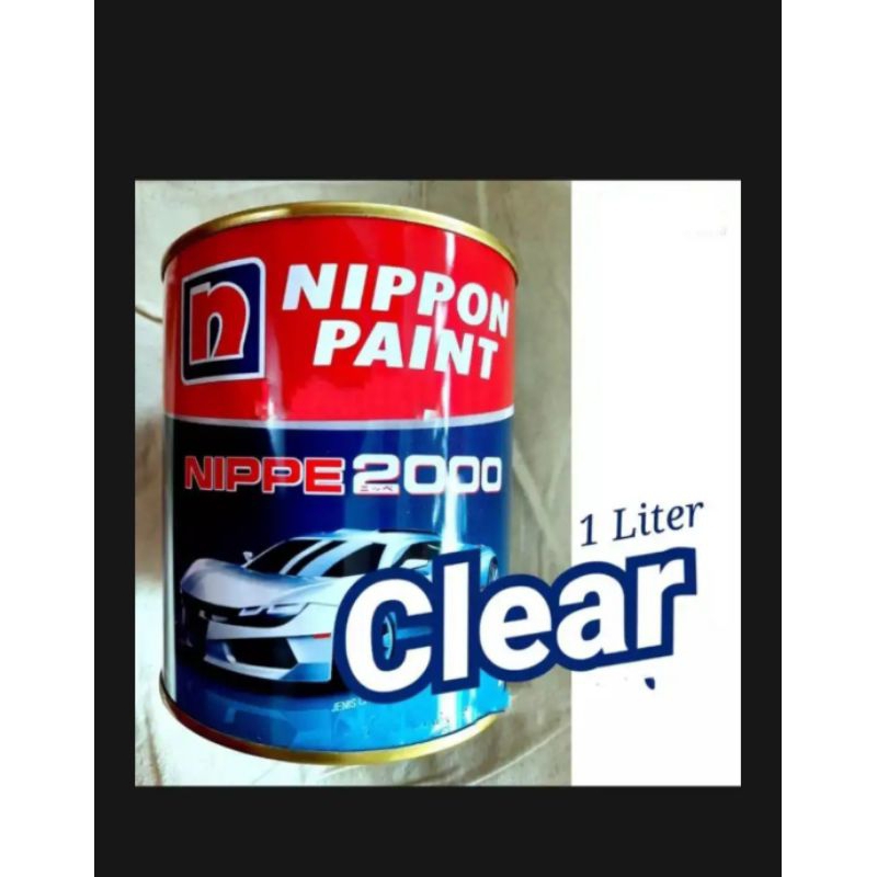 Jual Clear 1 Liter Nippon Paint Nippe 2000 Pernis | Shopee Indonesia