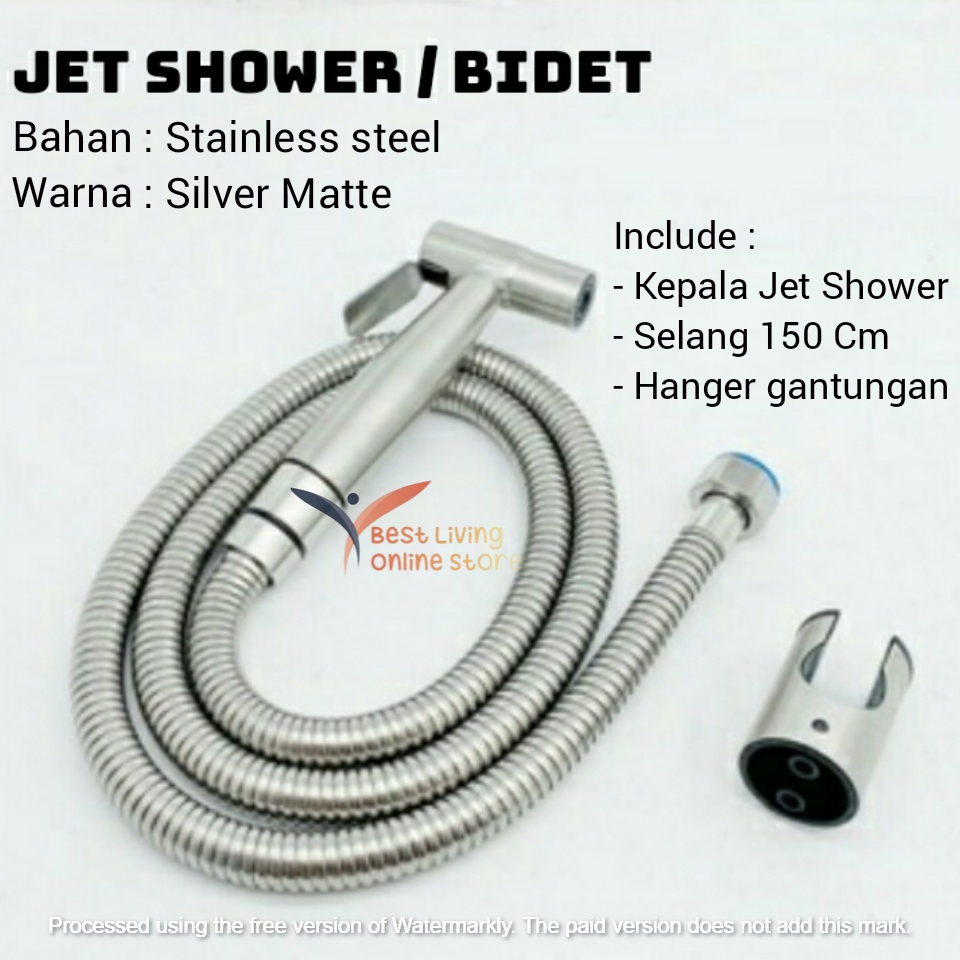 Jual Jet Shower Closet Toilet Cebok Semprotan Toilet Duduk Jet Closet ...