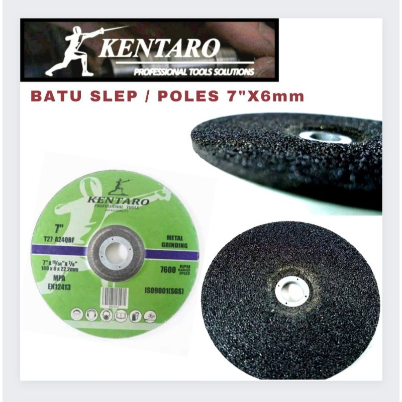 Jual Batu Slep Poles Asah Besi Baja Stainles 7" X 6mm KENTARO ORIGINAL ...