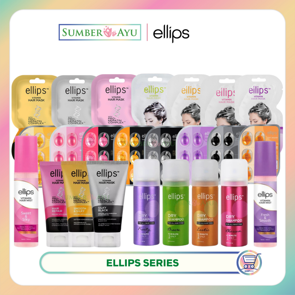 Jual ELLIPS SERIES | ELLIPS HAIR VITAMIN | ELLIPS HAIR MASK | Shopee ...