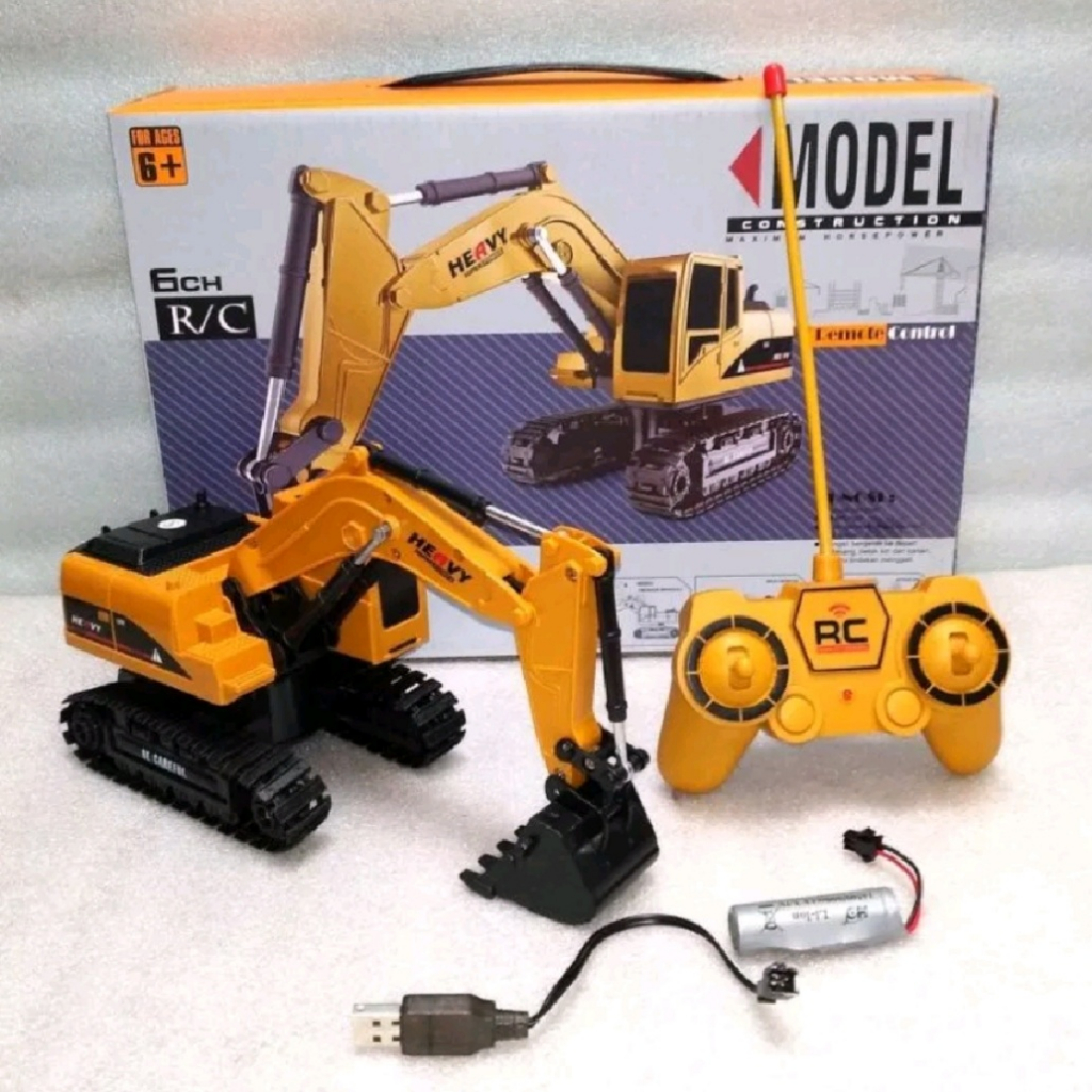 Jual Mainan RC Truck Beko Excavator Remote Control PR 17710 Murah ...