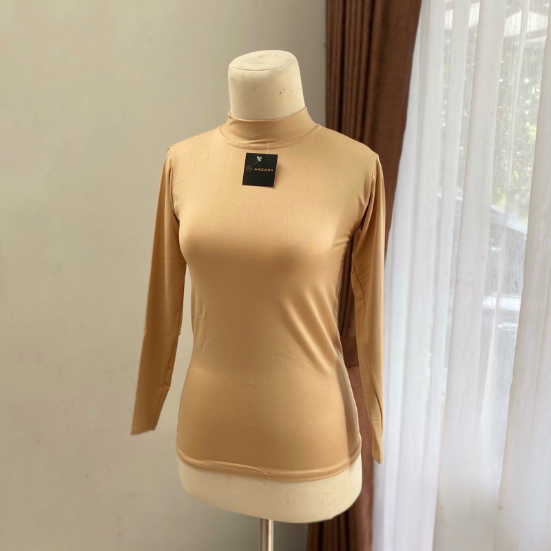 Jual MANSET BAJU LENGAN PANJANG SPANDEK , Inner Baju, Dalaman baju ...