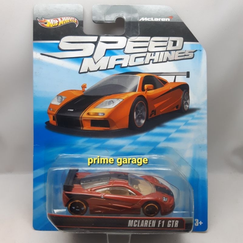 Jual Hot Wheels Speed machines mclaren f1 GTR velg OHsp | Shopee Indonesia
