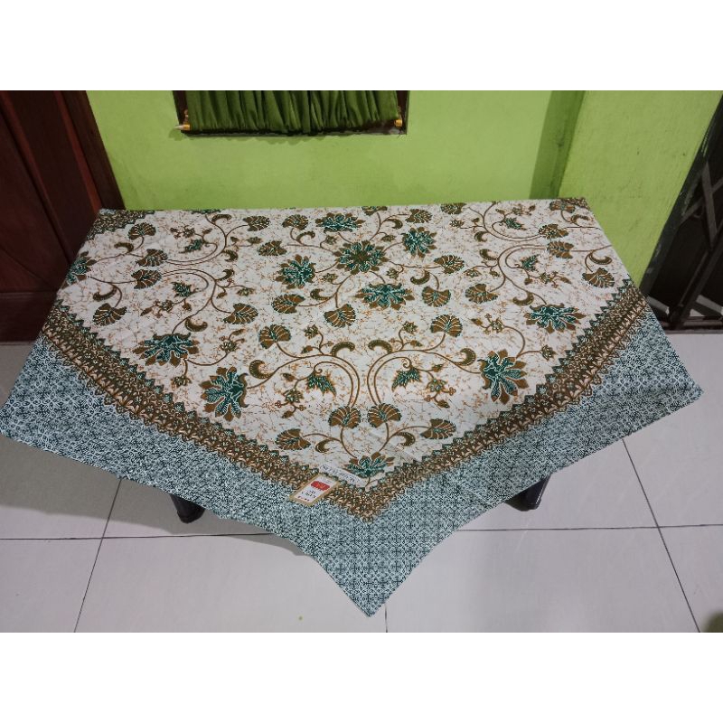 Jual taplak meja batik guru / taplak meja batik kuda | Shopee Indonesia