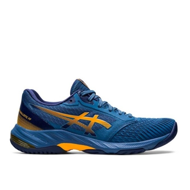 Jual SEPATU ASICS NETBURNER BALLISTIC FF 3 Azure/Amber 1051A073-400 | Shopee Indonesia