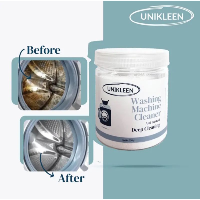 Jual UNIKLEEN - Pembersih Mesin Cuci | Washing Machine Cleaner Bubuk ...
