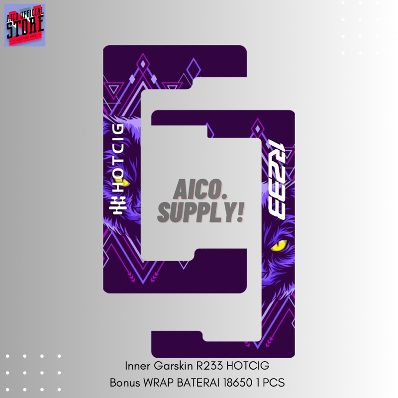 Jual AICO - Premium Inner Garskin R233 V1 Original Desain - Stiker ...