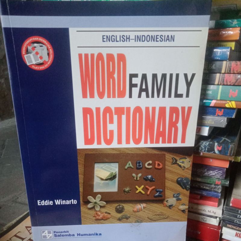 Jual WORD FAMILY DICTIONARY EDDIE WINARTO | Shopee Indonesia