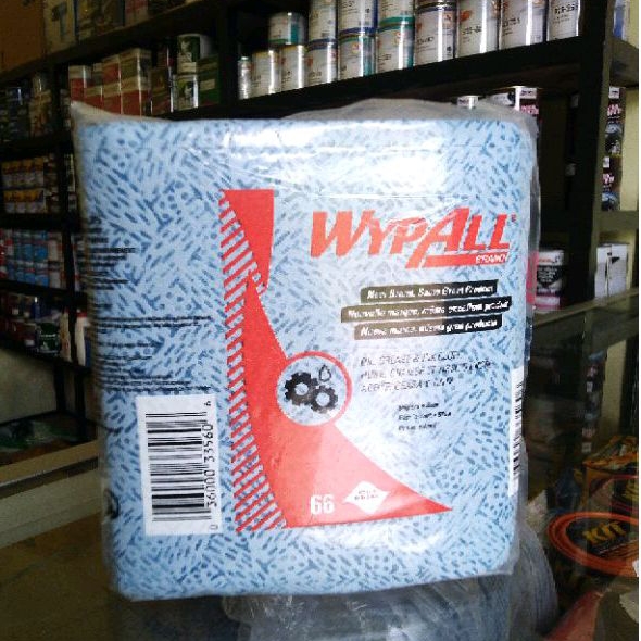 Jual Kimtech 33560 WypAll Blue Wipe / Lap Degreaser / Minyak | Shopee ...