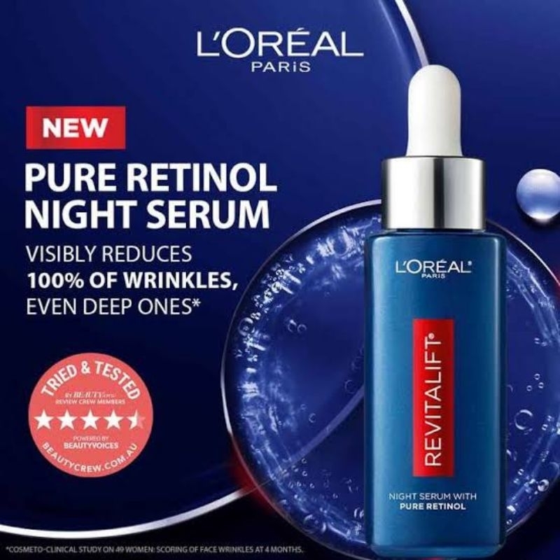 Jual Loreal Revitalift Laser Pure Retinol 0.2% SERUM ANTIAGING | Shopee ...