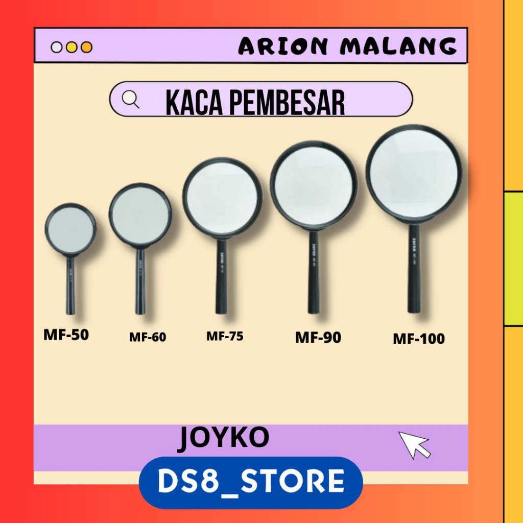 Jual Kaca Pembesar Lup Magnifier JOYKO | Shopee Indonesia