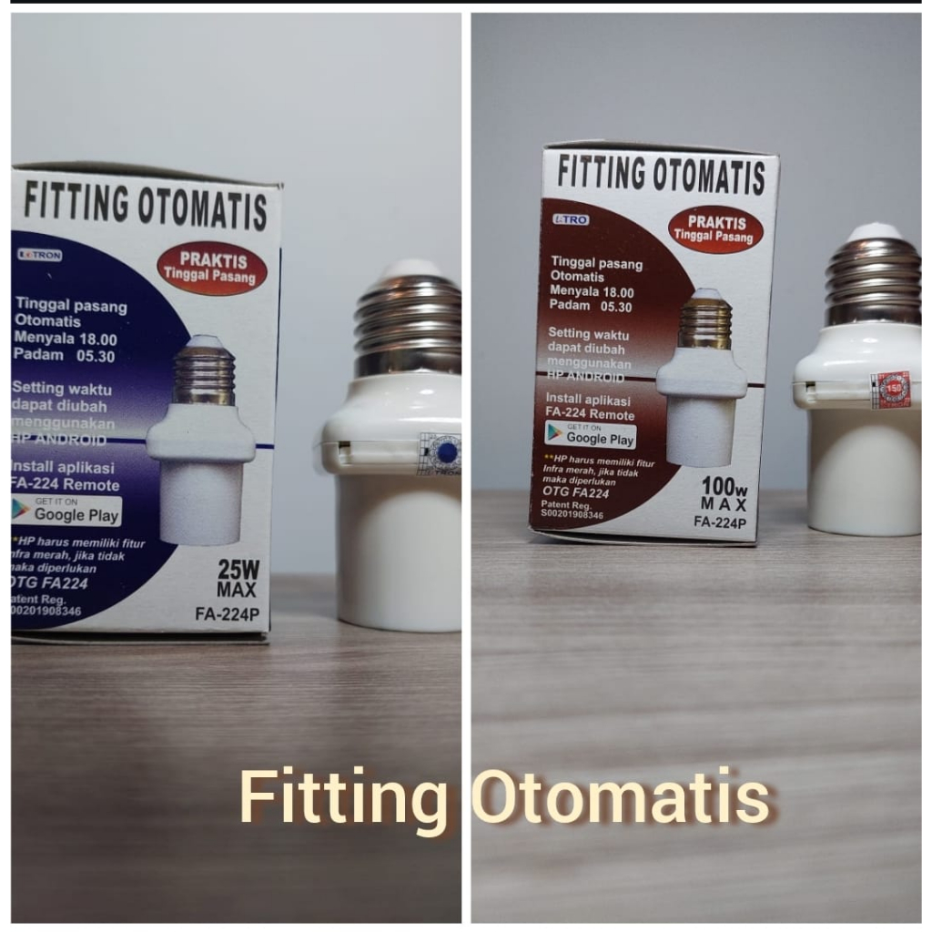 Jual Fitting Fiting lampu otomatis timer | Shopee Indonesia