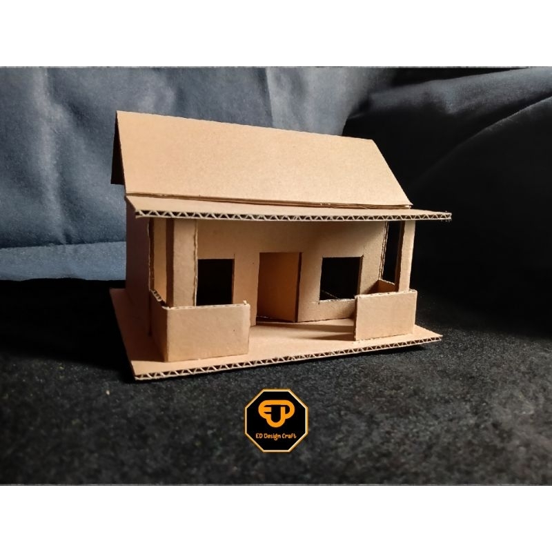 Jual Prakarya/Kerajinan Miniatur Rumah dari kardus | Shopee Indonesia