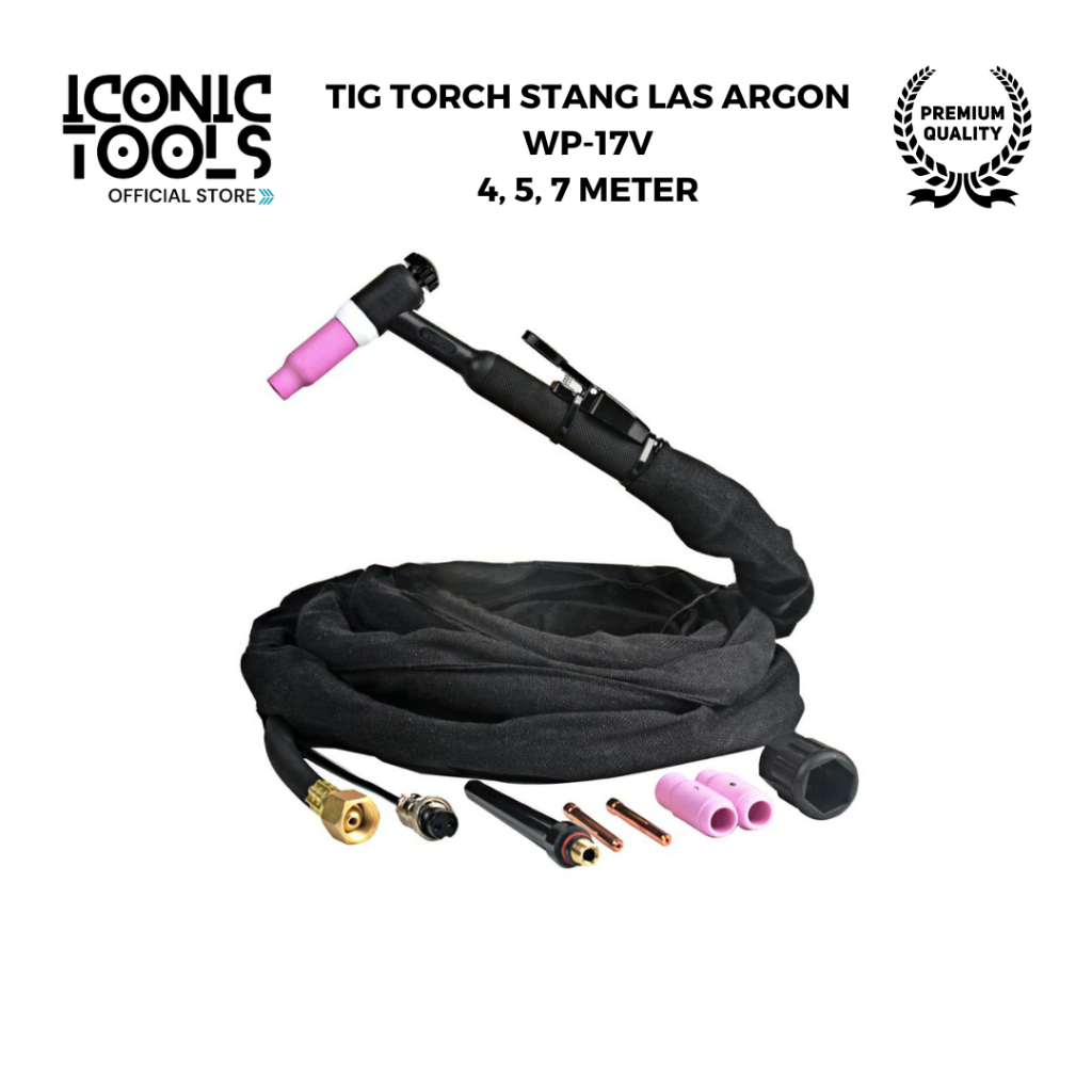 Jual Stang Las Tang Las MIG Argon Manual Putar Otomatis Tekan WP 17 KDK ...