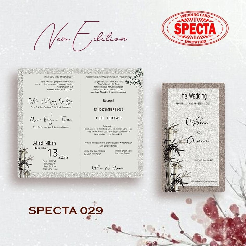 Jual Specta 29 | Blangko Undangan | Undangan Print | Undangan Kosong ...