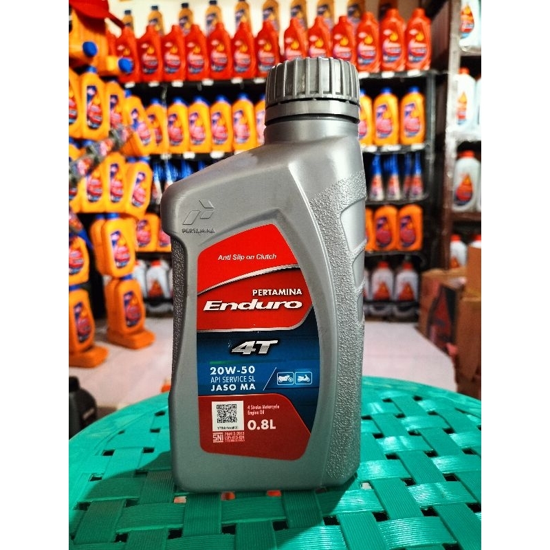 Jual Oli Enduro 4T 800 ml 100% ORIGINAL KEMASAN BARU YANG DI KIRIM V46 ...
