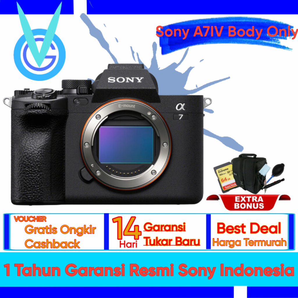 Jual Sony A7IV Body Only Mirrorless Camera - Sony A74 - Sony A7 m4 | Shopee Indonesia