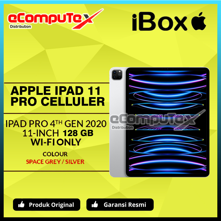 Jual IPAD PRO 11 CELL 14 Th Gen 128 GB GARANSI RESMI | Shopee Indonesia