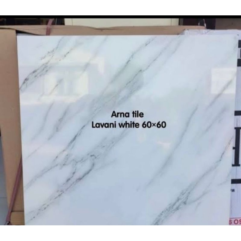 Jual granit arna lavani white 60*60 kilap | Shopee Indonesia