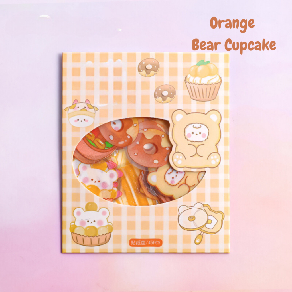 Jual TOPER Sticker Set Isi 45 Pcs Aesthetic Lucu Imut Estetik Berbagai ...