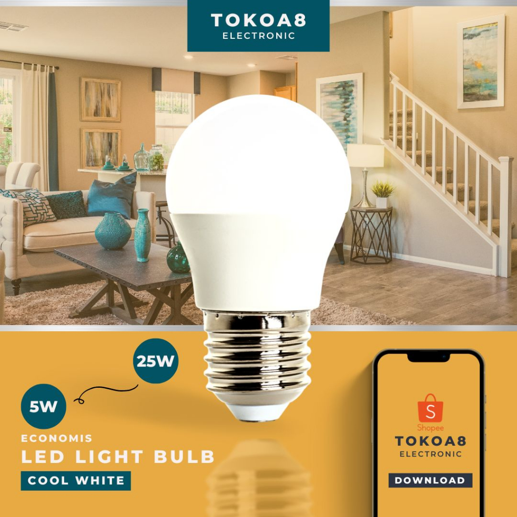Jual Bholam Lampu Led murah nyala lampu terang | Shopee Indonesia