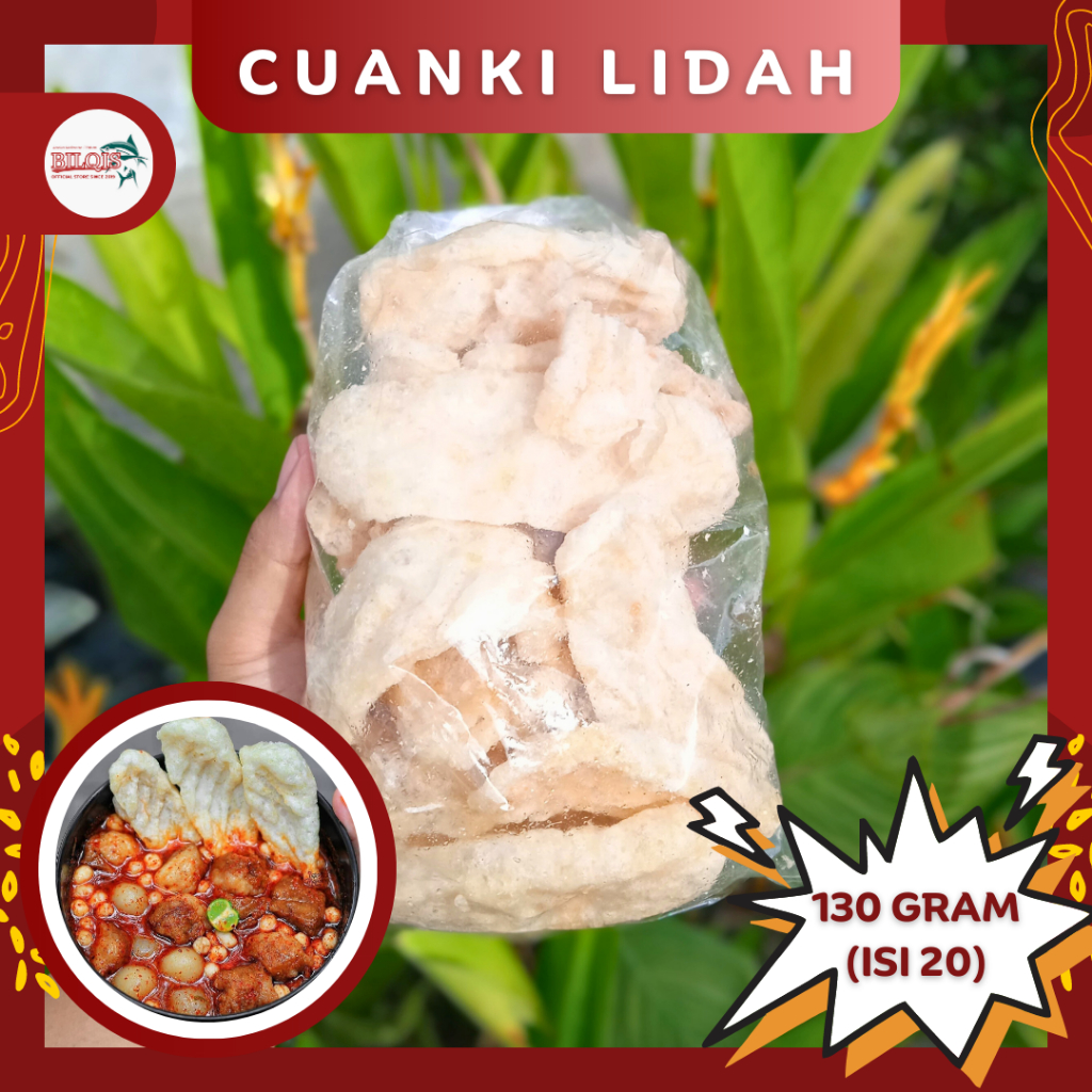 Jual Cuanki Lidah 130gram Isi 20 / Cuanki Toping Baso Aci Seblak ...