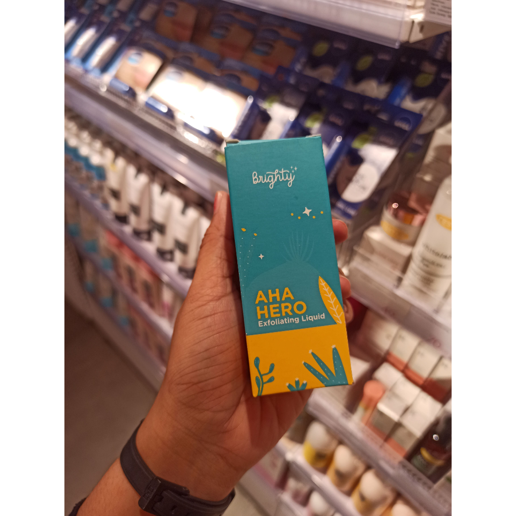 Jual BRIGHTY - AHA HERO Exfoliating Liquid (Serum Pencerah Ketiak ...
