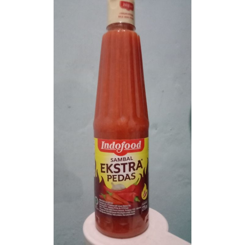 Jual saos sambal Indofood Extra Pedas 275ml | Shopee Indonesia